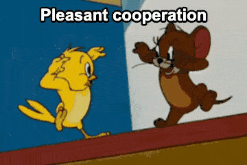 Pleasant cooperation