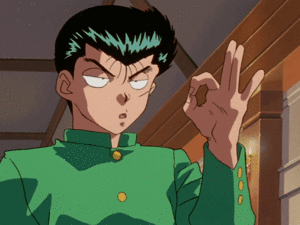 20張超好笑【《幽遊白書》浦飯幽助手勢】 GIF 梗圖！快來看看網友們的搞笑創作！