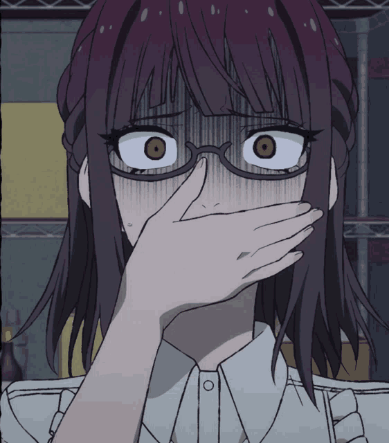 異世界舅舅《異世界歸來的舅舅》藤宮澄夏捂嘴 - GIF 梗圖產生器（懶人模式）