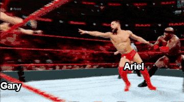 WWE tag team - GIF 梗圖產生器（手工模式）